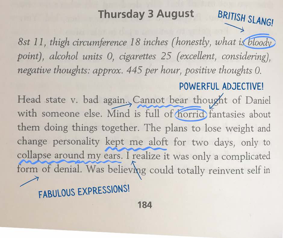 8 reasons to read Bridget Jones's Diary in English