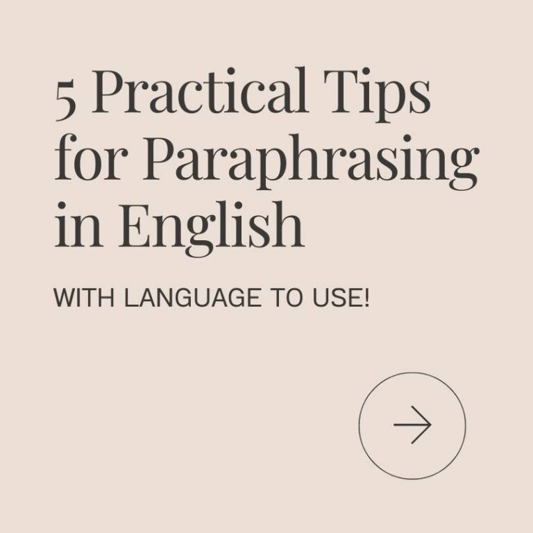 Learn Paraphrasing to Speak English Fluently and Confidently